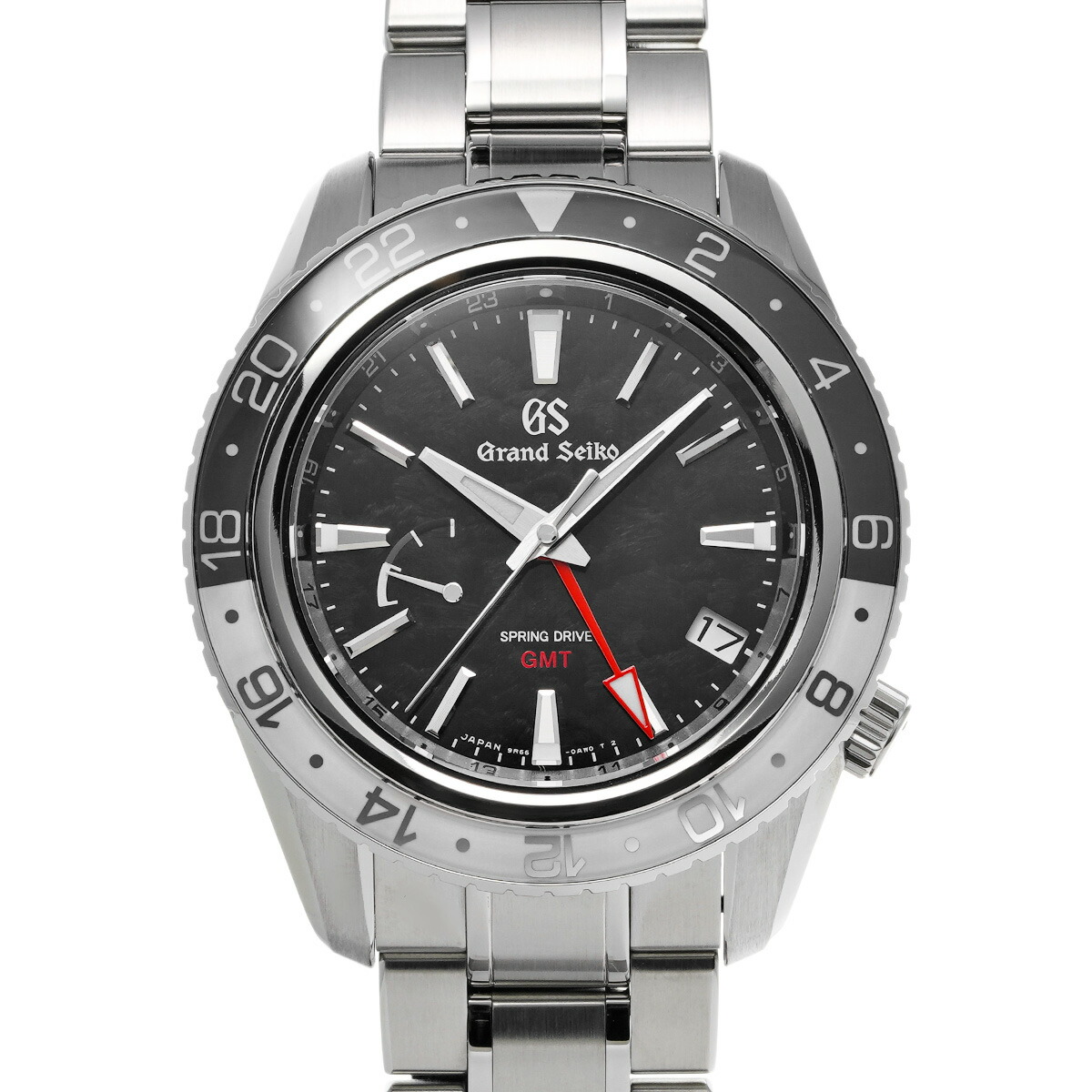 【楽天市場】グランドセイコー Grand Seiko スポーツコレクション スプリングドライブ GMT SBGE277 ブラック メンズ 腕 ...