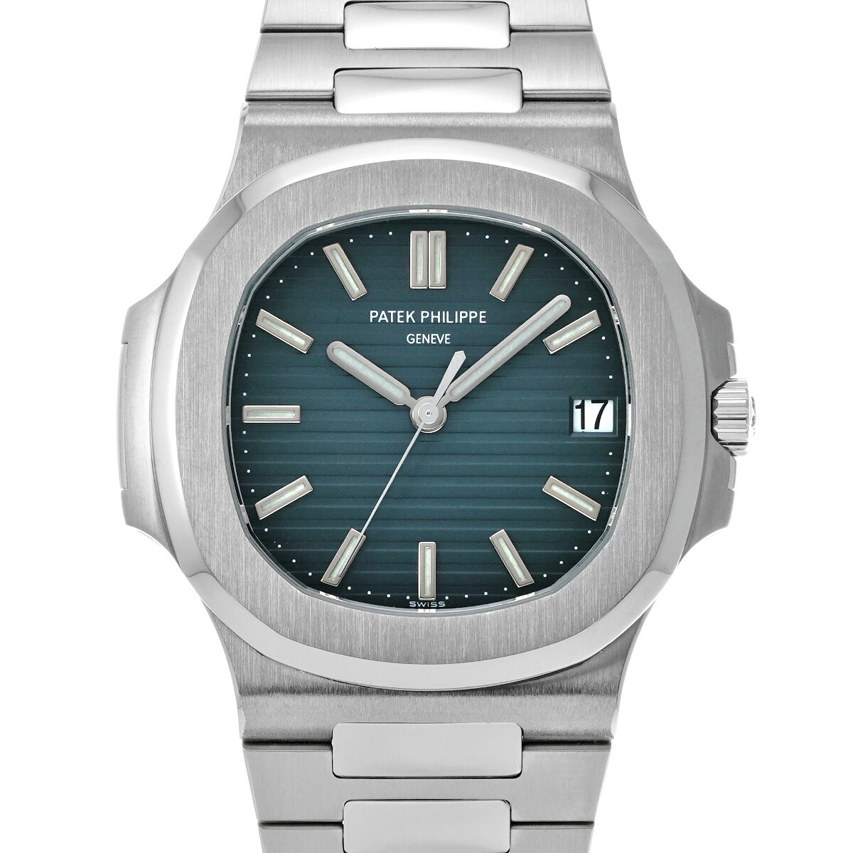 【楽天市場】パテック フィリップ PATEK PHILIPPE ノーチラス 5711/1A-001 ブラック・ブルー メンズ 腕時計 パテック ...