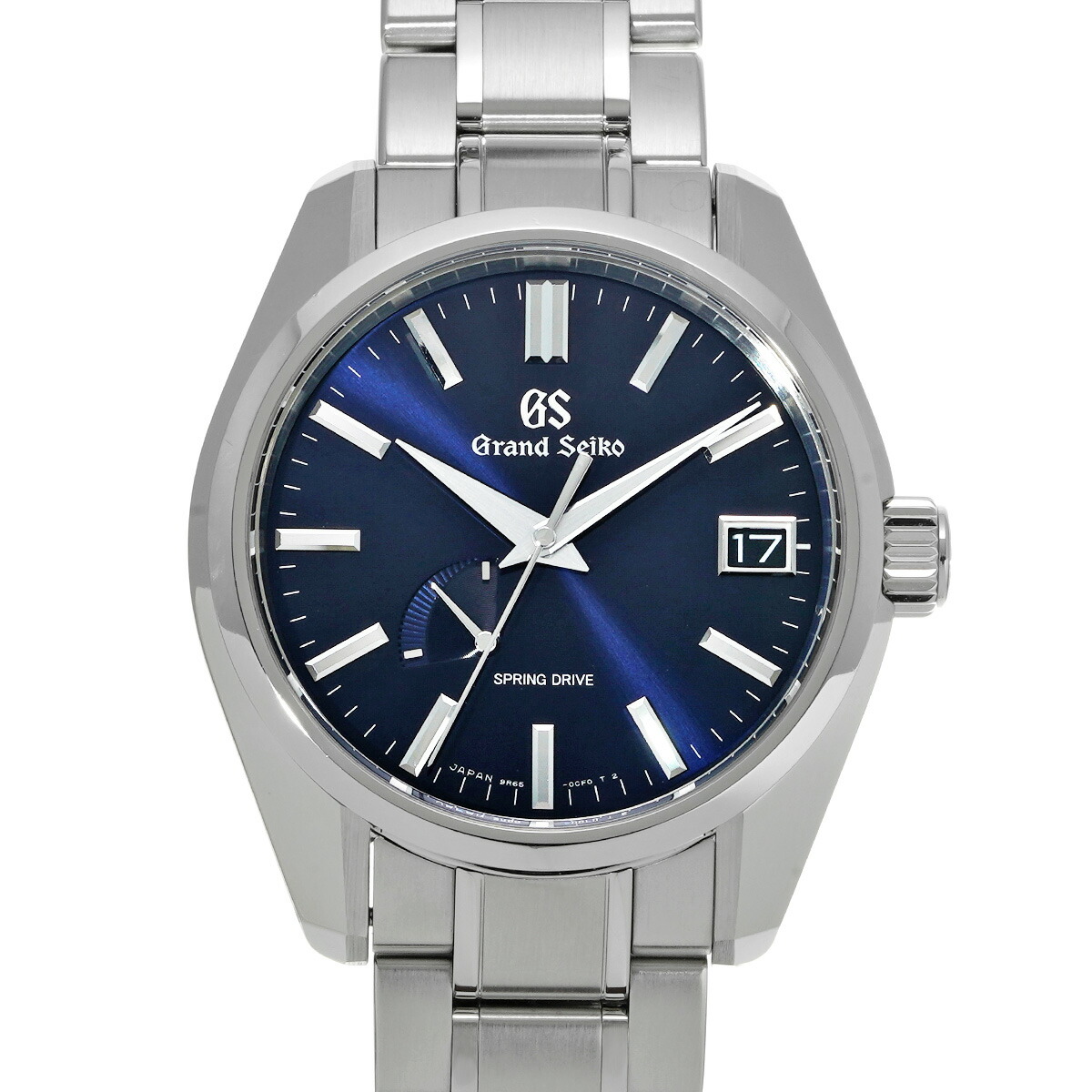 【楽天市場】グランドセイコー Grand Seiko ヘリテージコレクション スプリングドライブ SBGA375 ミッドナイトブルー メンズ ...