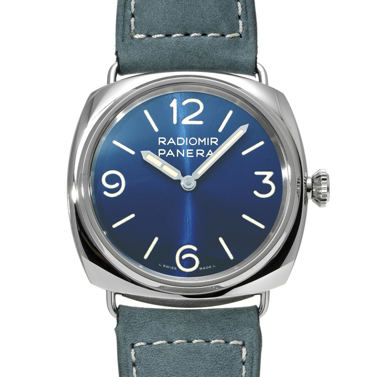 【楽天市場】パネライ PANERAI ラジオミール オフィチーネ PAM01383 Z番(2023年頃製造) ブルー メンズ 腕時計 パネライ ...