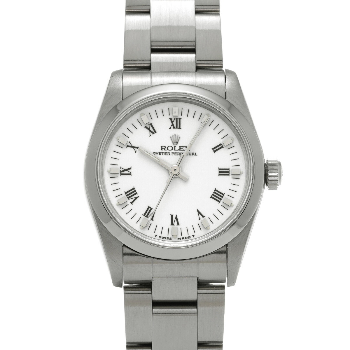【楽天市場】ロレックス ROLEX オイスターパーペチュアル 67480 W番(1995年頃製造) ホワイト ユニセックス 腕時計 ロレックス ...