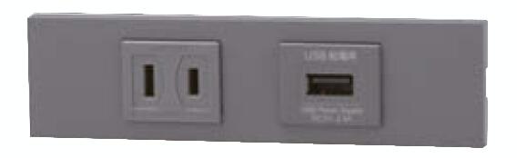 【楽天市場】【受注品】神保電器 KAG-2606 USBコンセント+コンセントセット【KAG-2606(SG)】 JIMBO：IPX楽天市場店