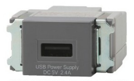 【楽天市場】神保電器 NKC-UA12-SG NKシリーズ 埋込USB給電用コンセント Type-A（SG色）：IPX楽天市場店