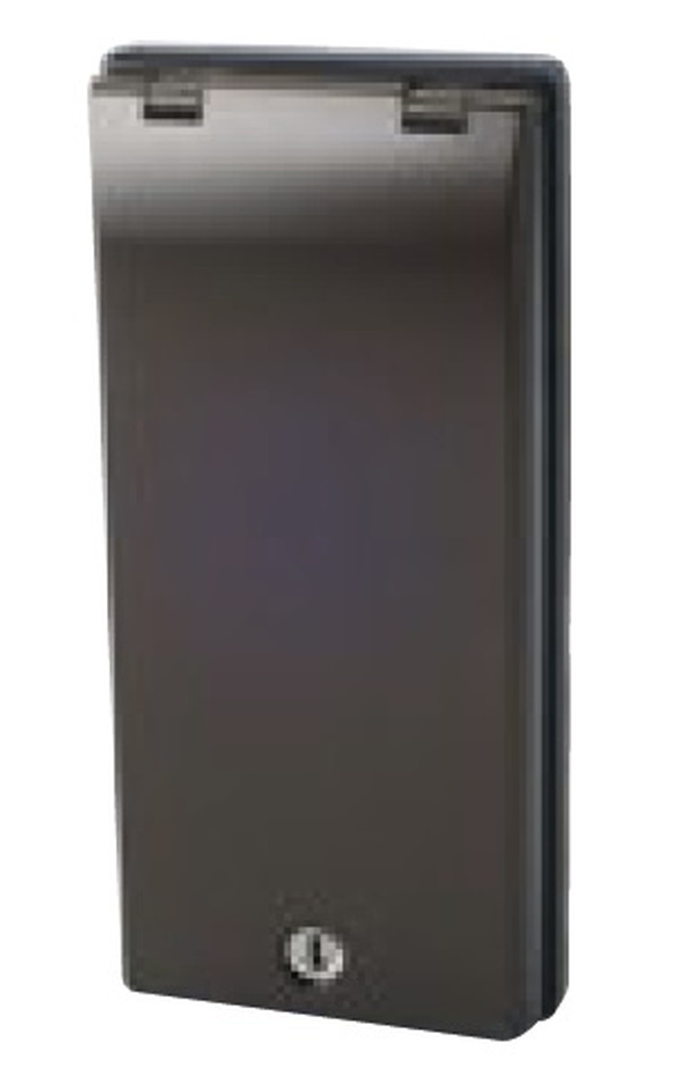 【楽天市場】寺田電機製作所 RDC50000DB 壁コンセント用セキュリティカバー まもれーる・アルミスリムくん(ダークブラウン) TERADA：IPX楽天市場店