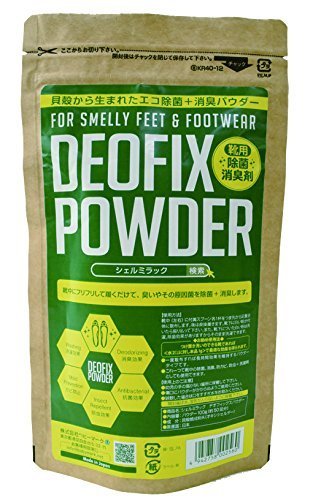 【楽天市場】シェルミラック デオフィックス 100g (50足分) スプーン付き 靴 臭い 対策 靴 消臭 足 臭い 原因 におい 革靴 子供 ...