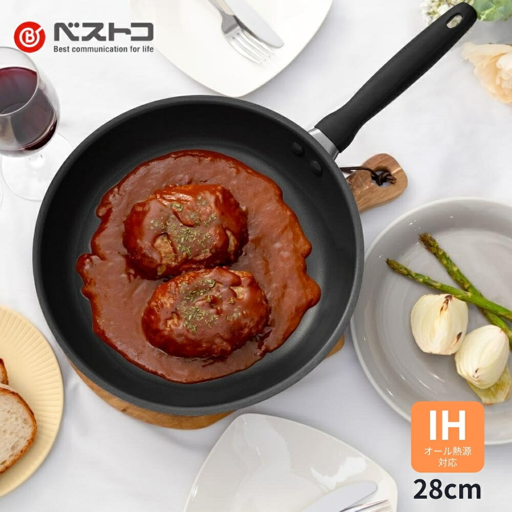 【楽天市場】マイヤーズワン IH フライパン 28cm ND-744 ガス火 IH 調理器具：彩り空間キャラクターズ