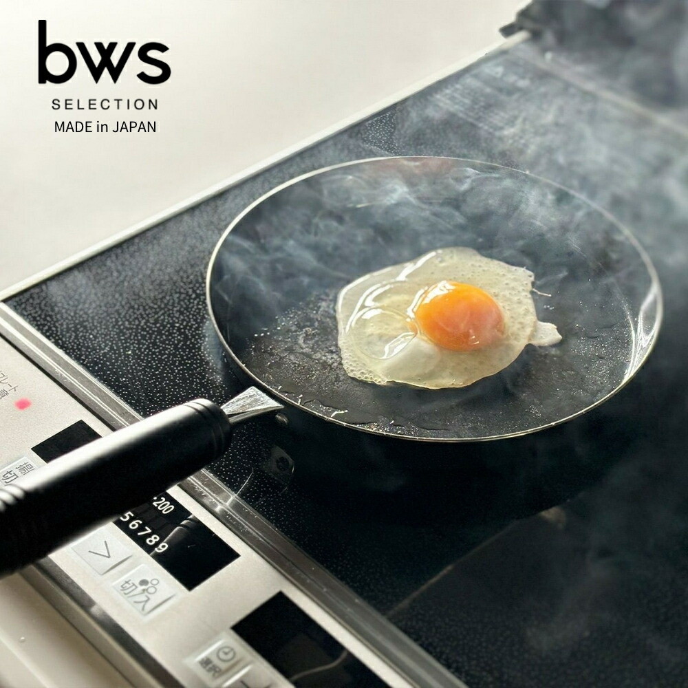 【楽天市場】bws SELECTION 目玉焼きがおいしく焼ける鉄のフライパン SM-395004 フライパン ガス火 IH対応 鉄：彩り空間キャラクターズ