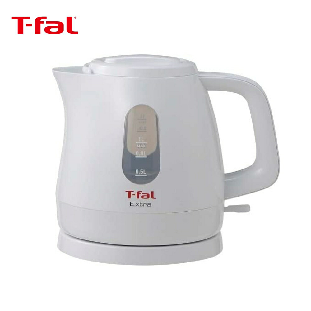 【楽天市場】ティファール 電気ケトル エクストラ ホワイト 1.0L KO1711JP ケトル 電気 白 1リットル 一人暮らし T-fal 温活：彩り空間