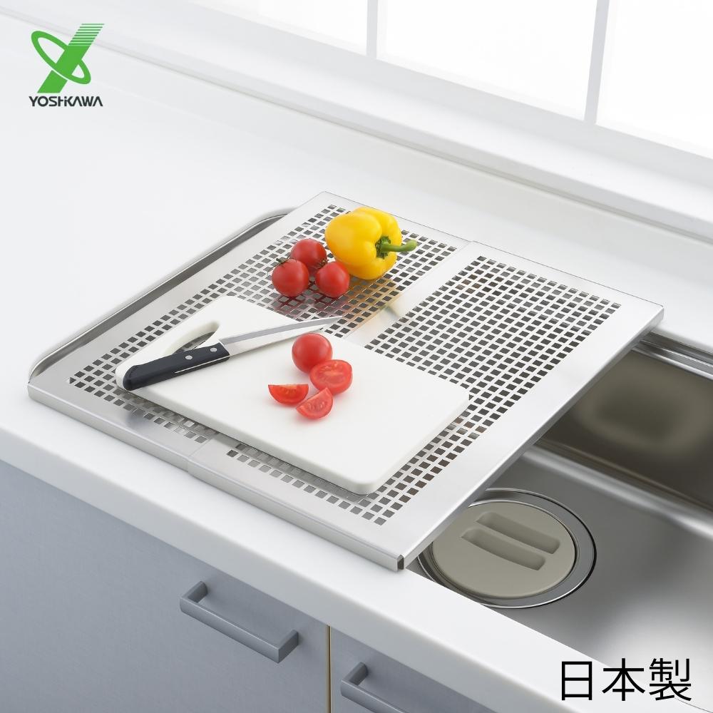 【楽天市場】店内全品対象エントリーで＋P5倍★ヨシカワ 燕三条 水切りトレー 1305977 ステンレス スタイリッシュ シンク上 ...