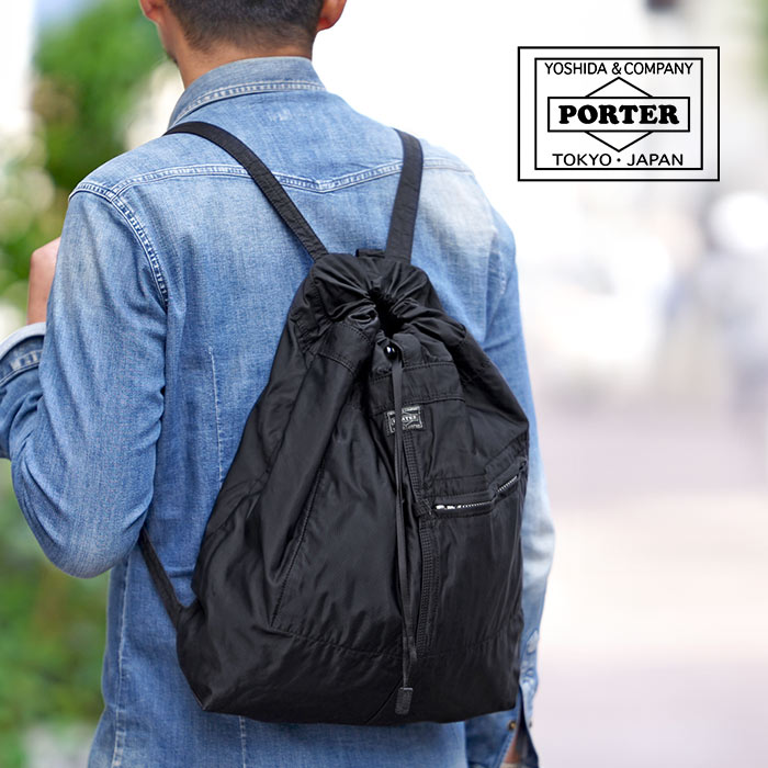 【楽天市場】ポーター マイル ナップサック 754-15110 吉田カバン PORTER MILE 日本製 レディース メンズ A4 16L 旅行バッグ リュック：いろはみせ～バッグと財布のお店～