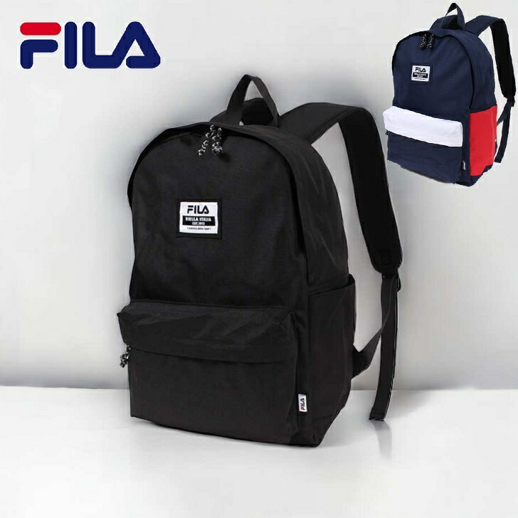 【楽天市場】【再入荷】 【FILA】 fila フィラ リュック スタンダードデイパック 20L A4 大容量 大きい メンズ レディース ユニセックス 男女兼用 フィラリュック フィラ ...