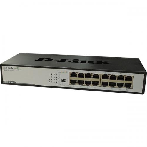 【楽天市場】D-Link(ディーリンク) DGS-1016L/A1 ループ検知遮断機能搭載 10/100/1000BASE-T×16ポート ...