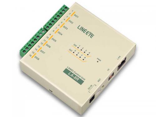 【楽天市場】LINEEYE LA-8R LAN接続型デジタルIOユニット リレー接点8出力：ISダイレクト楽天市場店