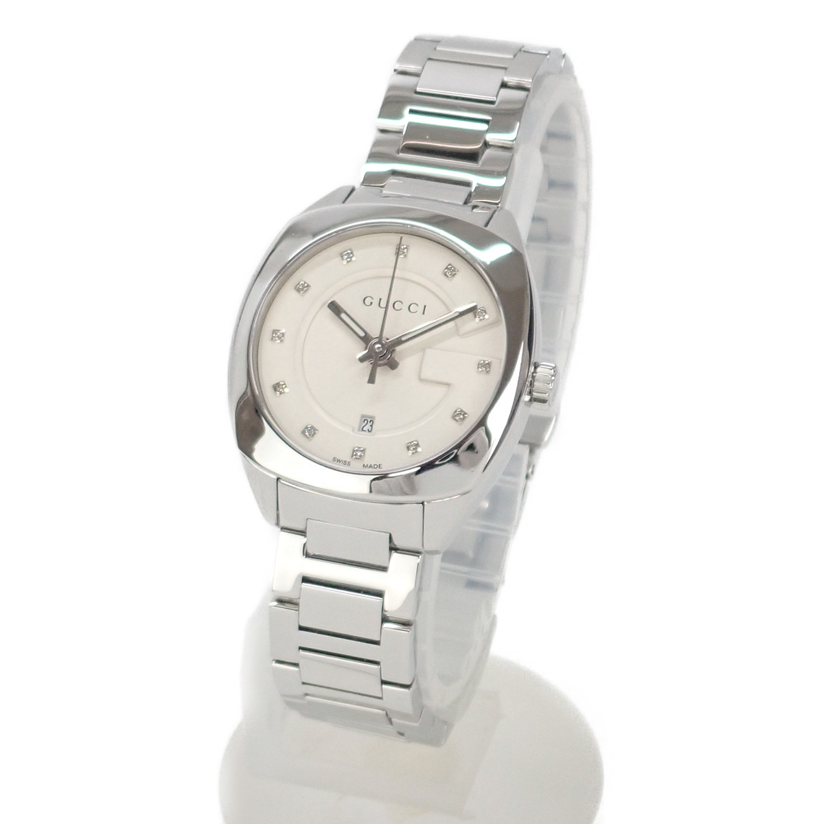 【楽天市場】【SALE】【中古】【並行輸入品】【ABランク】GUCCI グッチ GG2570 YA142504 クォーツ ホワイト文字盤 ...
