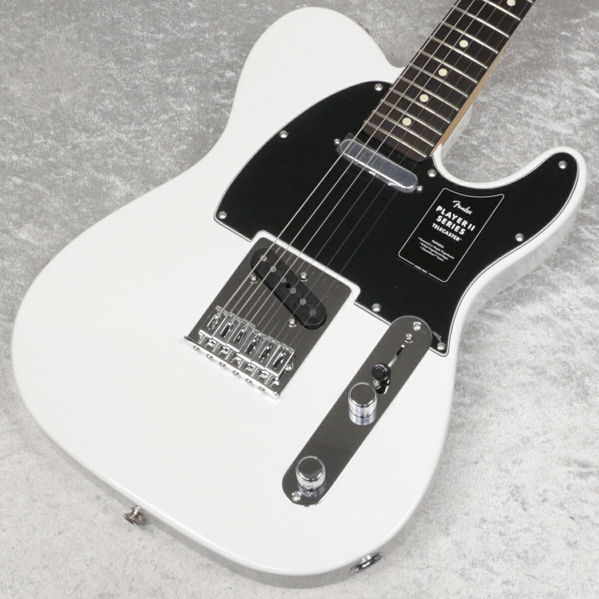 【楽天市場】Fender / Player II Telecaster Rosewood Fingerboard Polar White ...