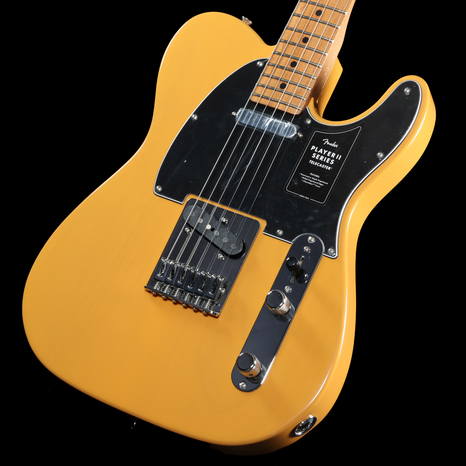 【楽天市場】Fender / Player II Telecaster Roasted Maple Butterscotch Blonde w ...