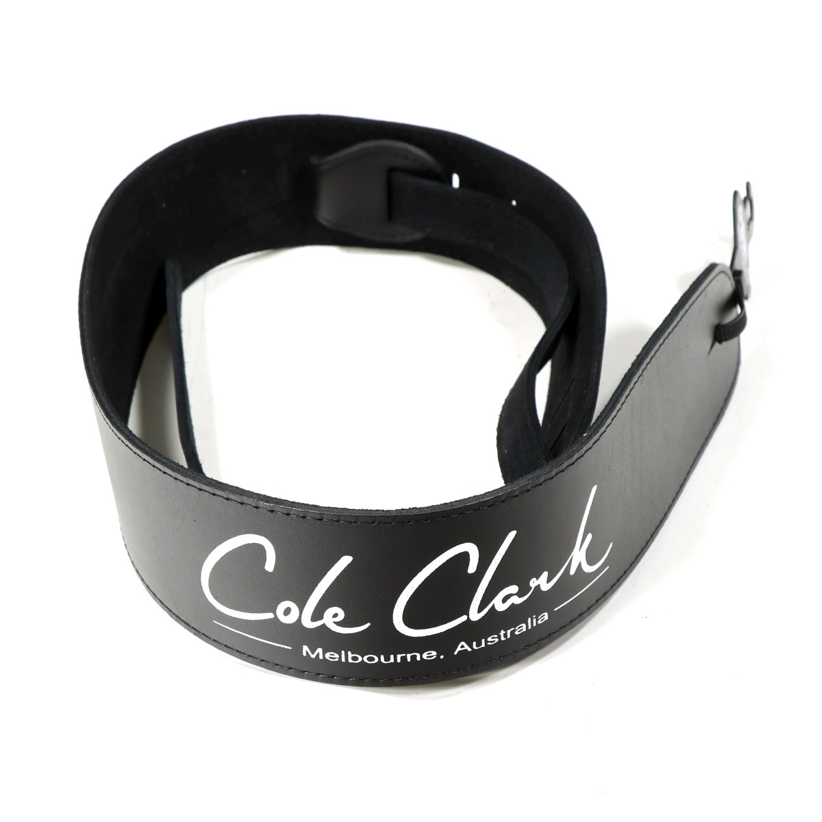 【楽天市場】Cole Clark / STRAP - LEATHER - Black with Silver コールクラーク ストラップ ...