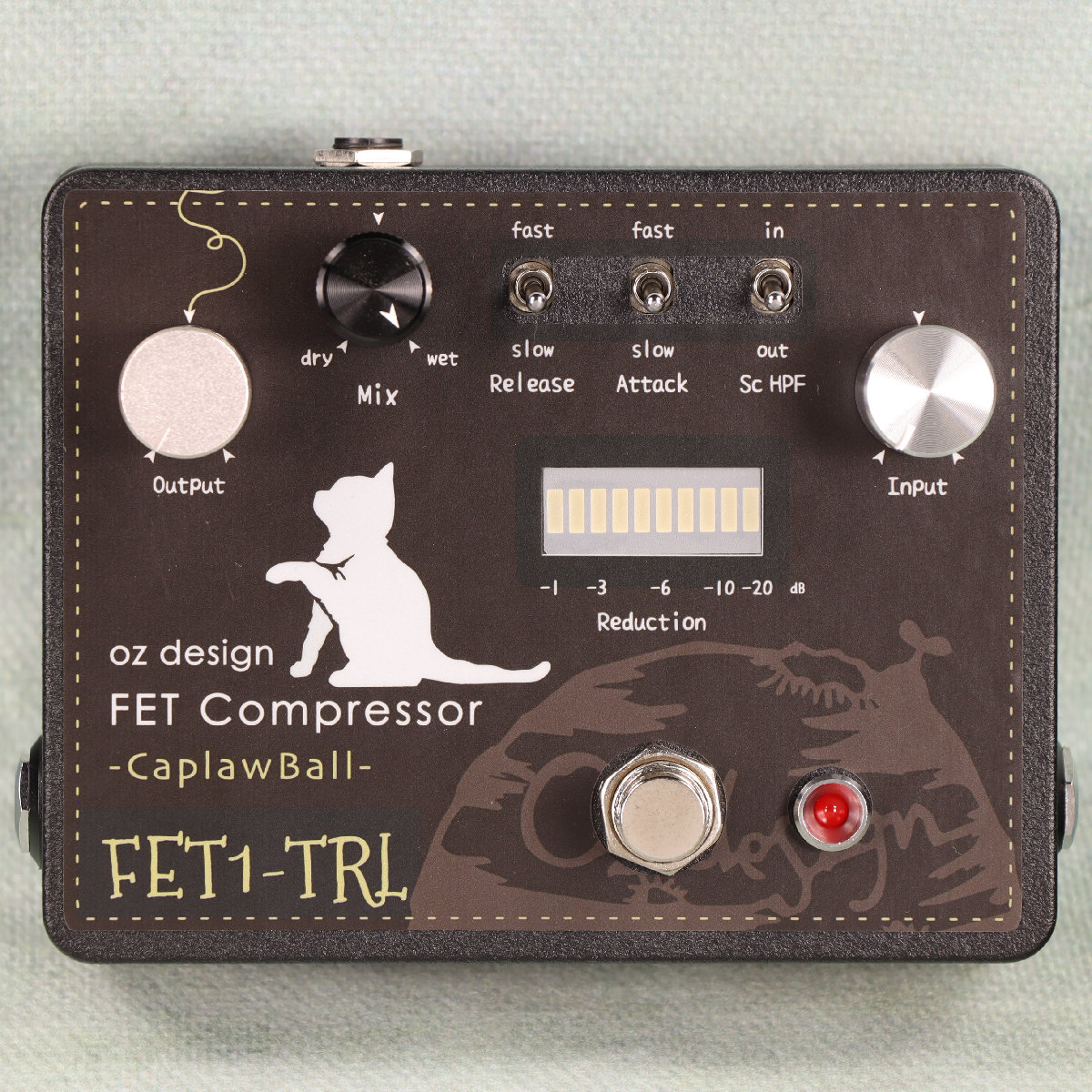【楽天市場】oz design / FET1-TRL -Caplawball- Transless Version 高品質FET Compressor Effector コンプレッサー【PNG ...