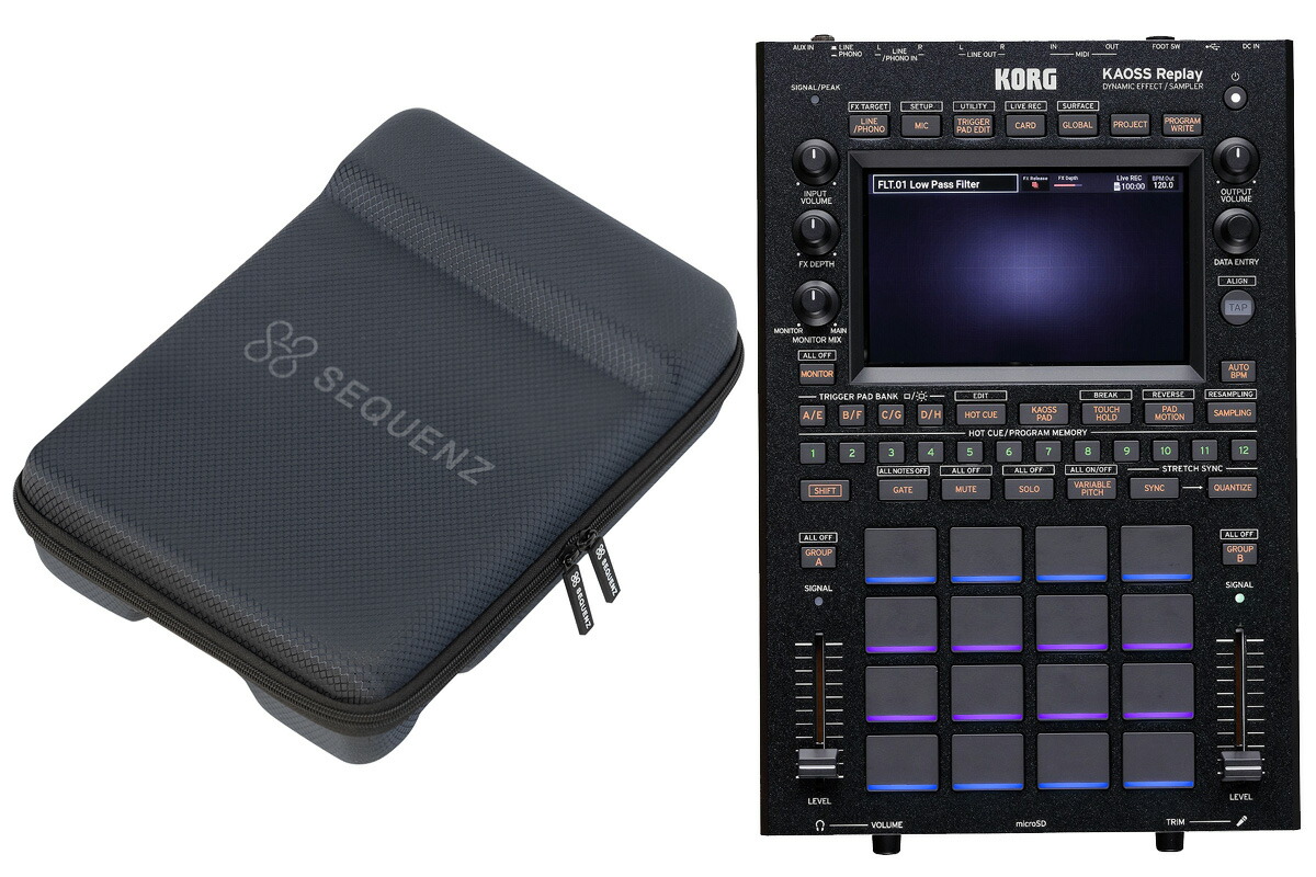 【楽天市場】KORG コルグ / Kaoss Replay [キャリング・ケース (SEQUENZ CC-KSP) セット！] DYNAMIC EFFECT/SAMPLER【PNG】：イシバシ ...