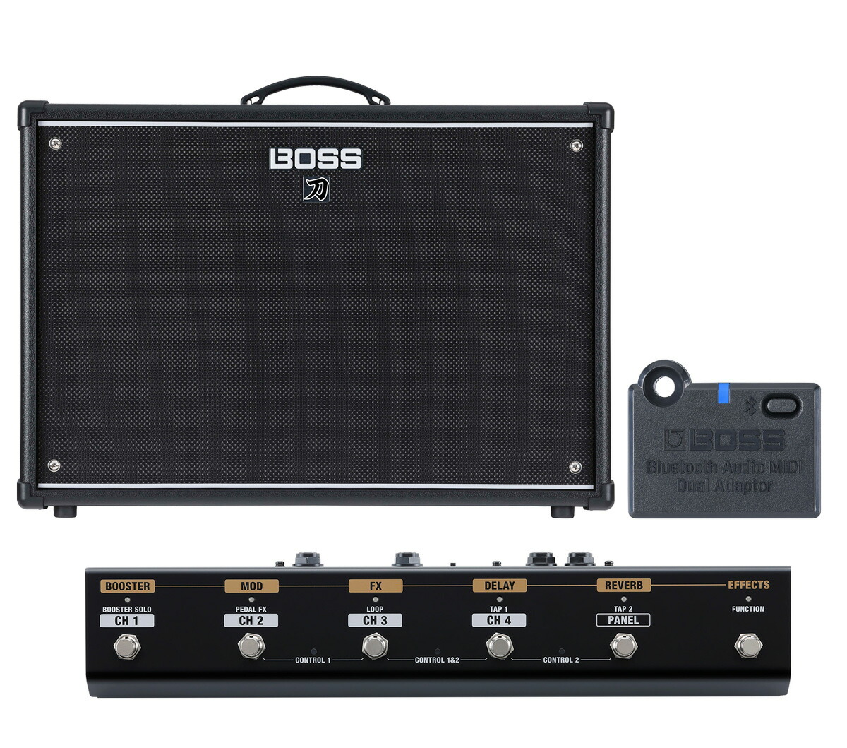 【楽天市場】BOSS / KATANA-100/212 GEN 3 [BT-DUAL + GA-FC EXフットスイッチ 同時購入セット ...