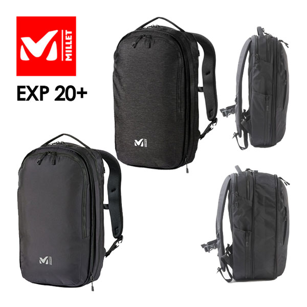 【楽天市場】ミレー 【MILLET】 EXP 20+ バックパック ザック リュックサック MIS0696 (多用途バックパック/ビジネス使い ...