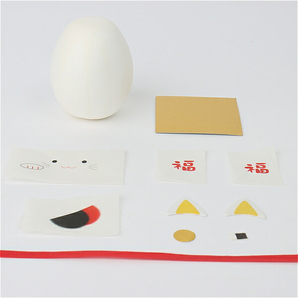 【楽天市場】和紙ころころ 招き猫 手作りキット 設計図付 石川紙業 和紙人形 起き上がり 工作 キット 教室 文化 教育 体験 美濃和紙 置物 ...