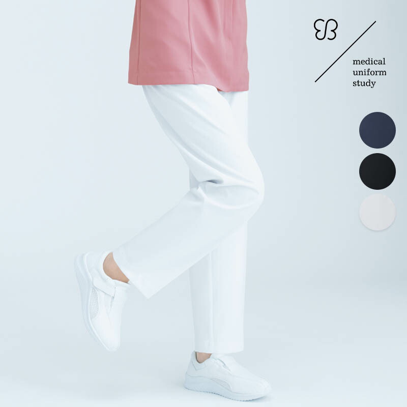 【楽天市場】白衣 medical uniform study パンツ（ノータック・ウエスト総ゴム・ひも入）UM701[女性用] uka ウカ MONTBLANC 住商モンブラン 医療白衣 ...