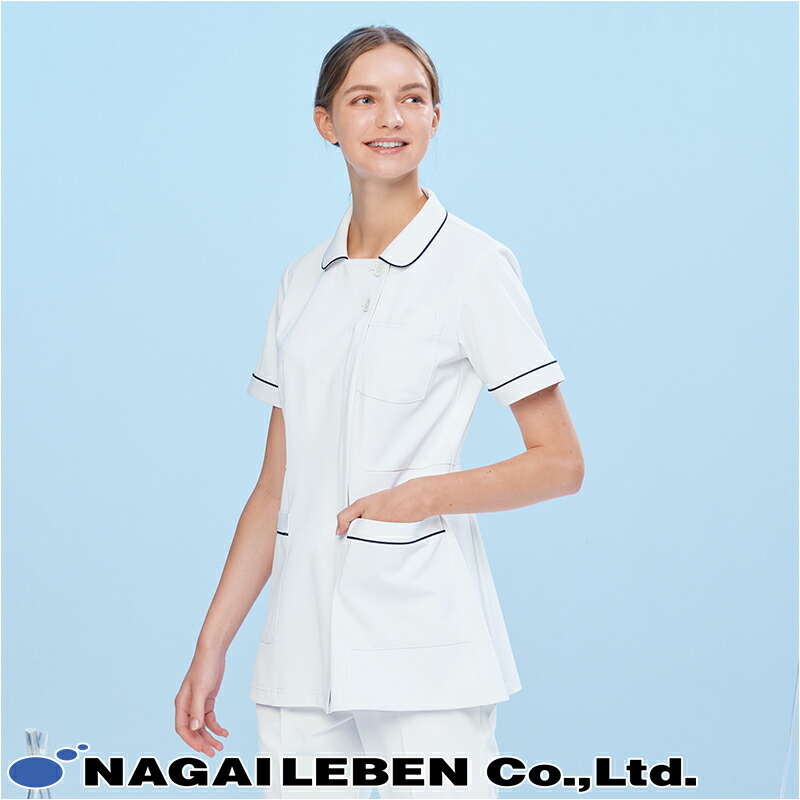 【楽天市場】白衣 チュニック [女性用] HO-1672 Hospar Stat ホスパースタット Naway ナウェイ Seed℃ シードシー NAGAILEBEN ナガイレーベン 医療白衣 ...