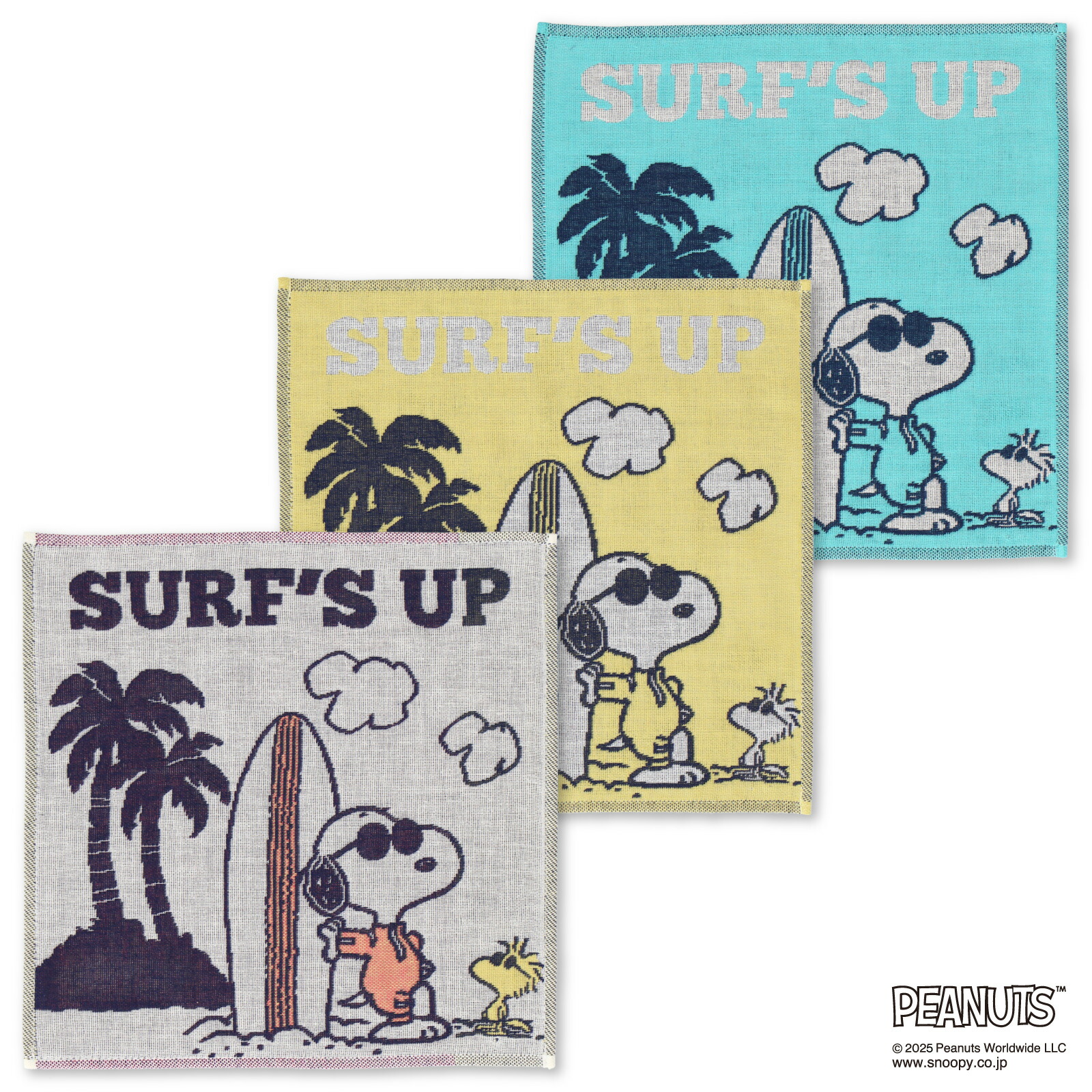 【楽天市場】【 スヌーピー 】3重ガーゼ 約 横25cm×縦25cm【2025SS】【ピーナッツ PEANUTS】：INTERMODE KAWABE 楽天市場店