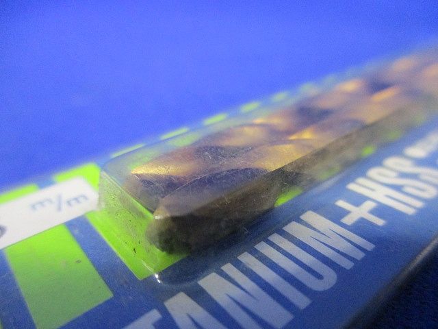 【楽天市場】ドリル ステンレス TITANIUM+HSS 2本入 4.8m/m-02：電材センタ一成