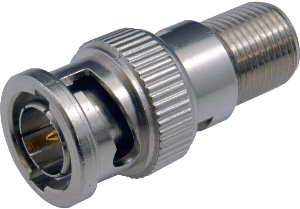 【楽天市場】【返品可 保証有】BNC変換アダプター LBNC-BNE FジャックとBNCプラグ デンサン LBNC-BNE：電材センタ一成