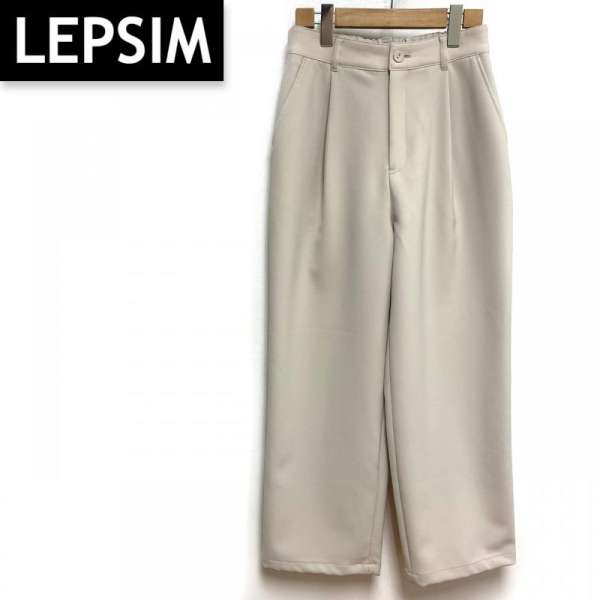 【楽天市場】LEPSIM レプシィム スラックス パンツ Pants, Trousers Slacks ストレート パンツ ...