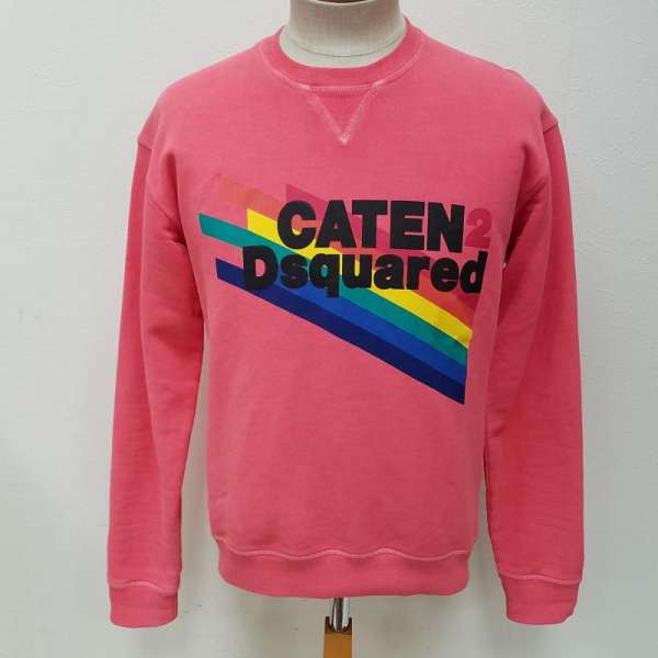 【楽天市場】DSQUARED2 ディースクエアード2 長袖 トレーナー Sweat, Sweatshirt イタリア製 前V スウエット ...