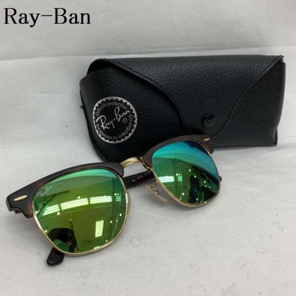 【楽天市場】Ray-Ban レイバン サングラス めがね・サングラス Sun Glasses 偏光 サングラス CLUBMASTER クラブ ...