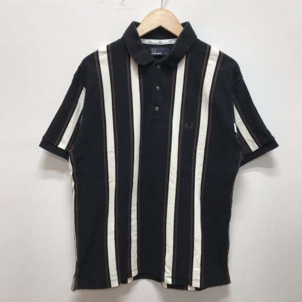 【楽天市場】FRED PERRY フレッドペリー 半袖 ポロシャツ Polo Shirt FZ1794 ストライプ ワンポイント【USED ...