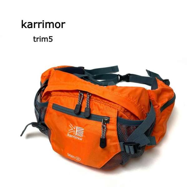 【楽天市場】Karrimor カリマー ウエストバッグ ウエストバッグ Waist Bag, Waist Pouch, Fanny Bag trim 5 トリム5 トレイルランニング ザック ...