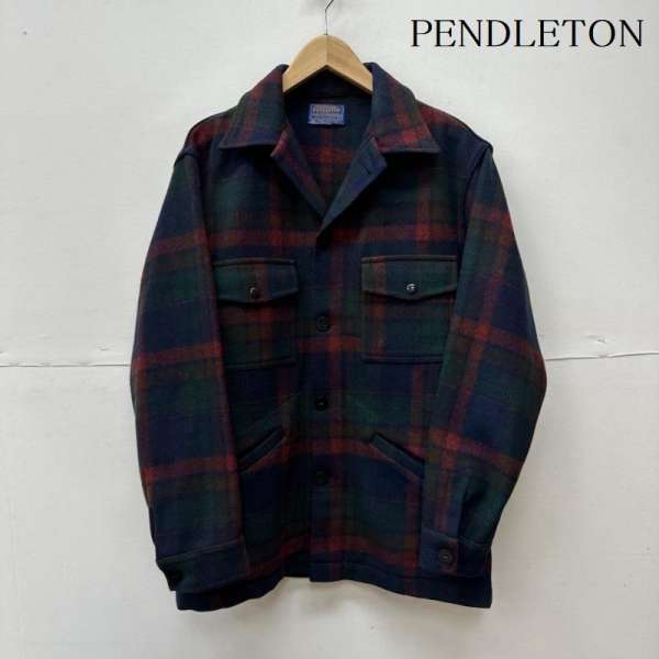 【楽天市場】PENDLETON ペンドルトン ジャンパー、ブルゾン ジャケット、上着 Jacket 70s CPO ウール チェック ジャケット【USED】【古着】【中古】10070082 ...