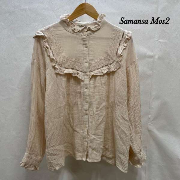 【楽天市場】Samansa Mos2 サマンサ モスモス 長袖 カットソー Cut and Sewn Samansa Mos2 SM2 ...