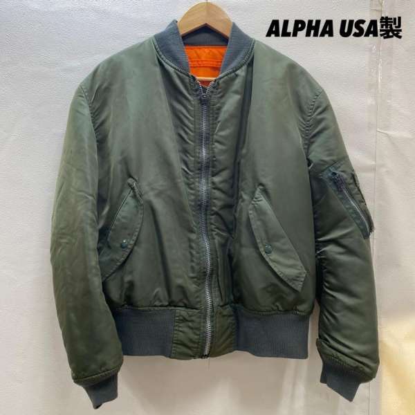 【楽天市場】ALPHA アルファ フライトジャケット ジャケット、上着 Jacket ALPHA フライトジャケット MA-1 ミリタリー ...