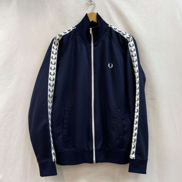 【楽天市場】FRED PERRY フレッドペリー ジャンパー、ブルゾン ジャケット、上着 Jacket J6231 ロゴ テープ トラックジャケット ジャージ【USED】【古着】【中古 ...
