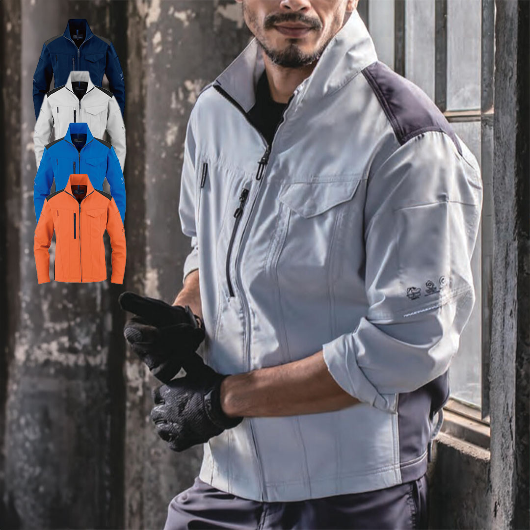 【楽天市場】AE9061 長袖 ブルゾン コーコス信岡 ストレッチ 帯電防止 エコ SDGs メンズ レディース 春夏 作業服 作業着 ジャケット ジャンパー 2025SS：衣・職・自由 ...