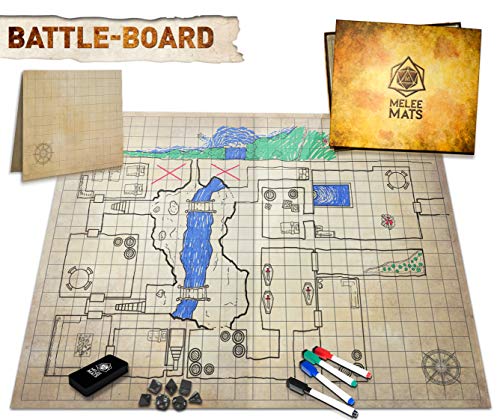 【楽天市場】The Original Battle Grid Game Mat - 70cm x 60cm - Dungeons and ...