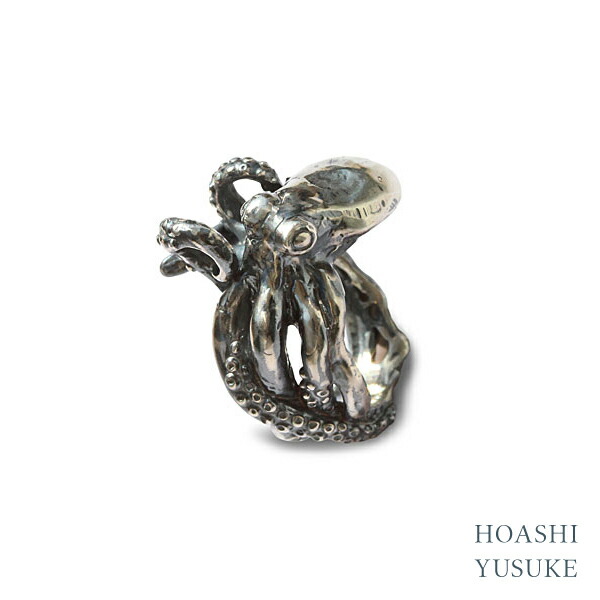 【楽天市場】HOASHI YUSUKE ホアシユウスケ 【 タコリング 】[ 正規品 ] 指輪 蛸 オクトパス 海 個性的 大きめ ギフト ...