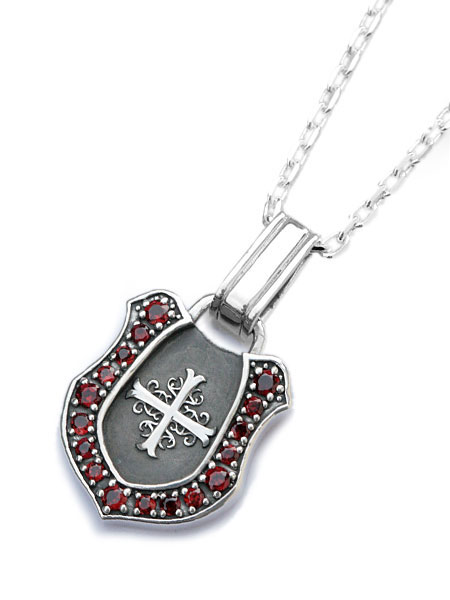 【楽天市場】Ark silver accessories アークシルバーアクセサリーズ 【 シャドウクロス ホースシューペンダント 】[ 正規 ...