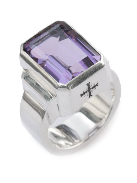 【楽天市場】Ark silver accessories アークシルバーアクセサリーズ 【 ジュエルリング ( アメジスト ) 】[ 正規品 ...