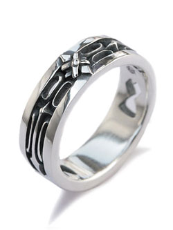 【楽天市場】FUNKOUTS ファンクアウツ 【 YGR Ring / リング 】[ 正規品 ] クロス 十字架 シルバー925 銀 指輪 ...