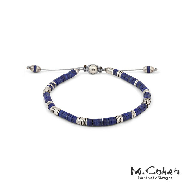 【楽天市場】M.Cohen エムコーエン 【 The Azuli Bracelet Lapis [ B-104001 ] / ブレスレット ラピスラズリ 】[ 正規品 ] 天然石 宝石 ...