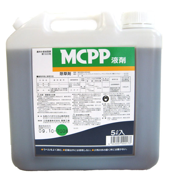 【楽天市場】【除草剤】MCPP液剤 5L：Ivy