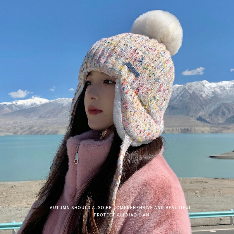 【楽天市場】IwaiLoft ニット帽 レディース 耳あて 猫耳 メンズ キッズ ビーニー 大きいサイズ 男女兼用 防寒 ぼうし スノボ ...