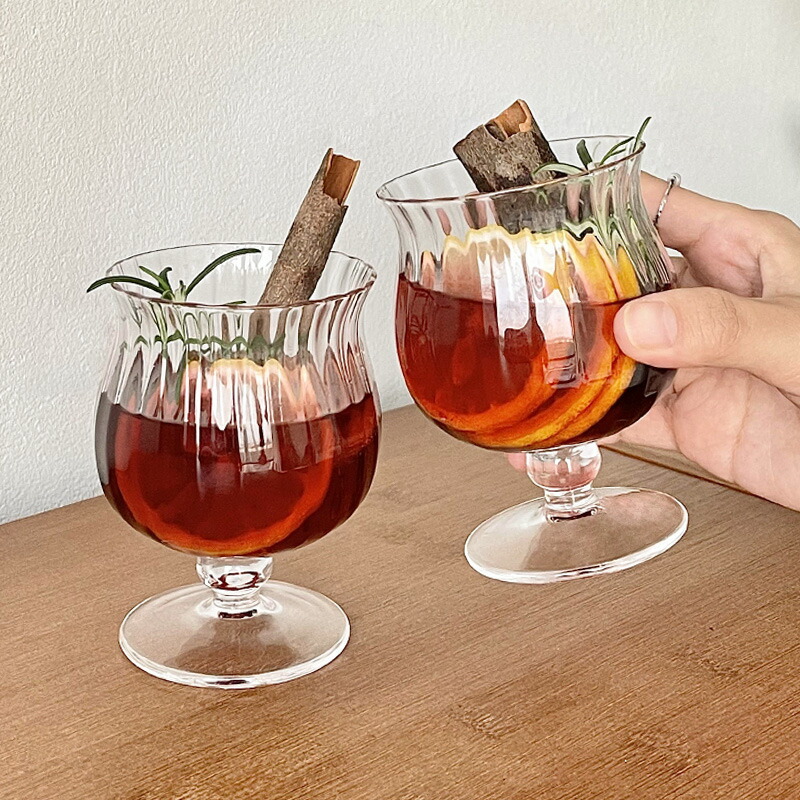 【楽天市場】「Tulip」200ml IwaiLoft ロマンティック 美しい脚付グラス ゴブレット 水晶 ガラス ワイングラス ブランデーグラス シャンパングラス ティーカップ ティーグラス ...